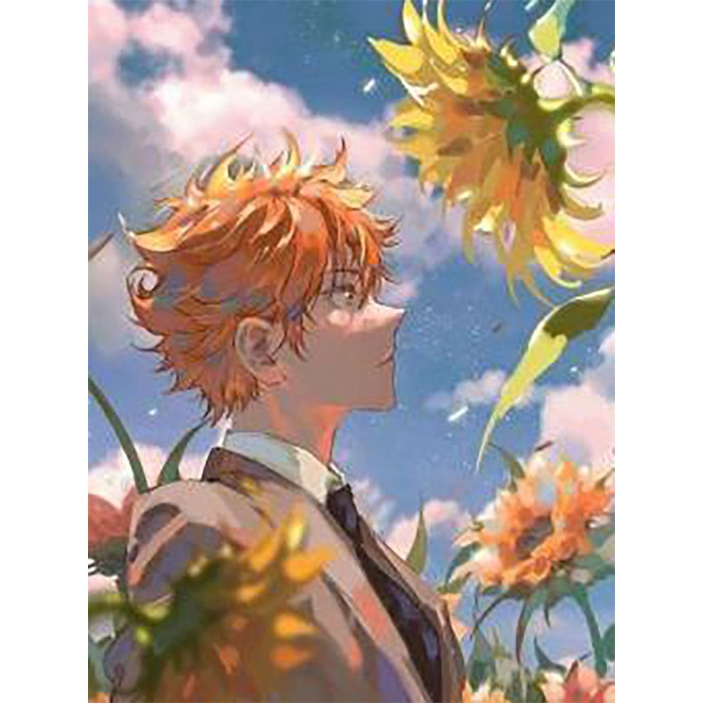 Haikyuu!! 'Hinata Shoyo' Paint by Numbers Kit — Lil Paint Shop