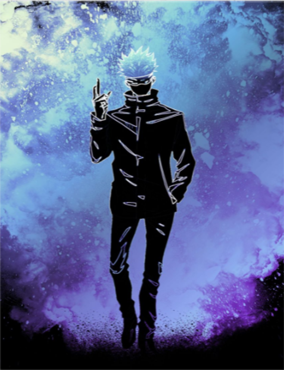 Jujutsu Kaisen 'Gojo' Paint By Numbers Kit — Lil Paint Shop